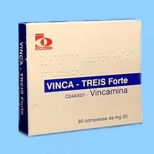 VINCA-TREIS FORTE Vincamina - TecnoPharma Italia